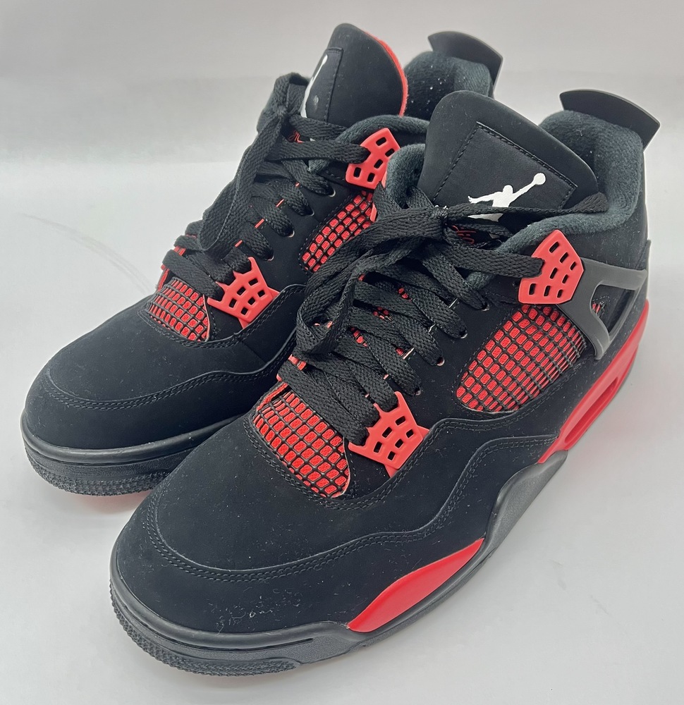 Size 11 - Air Jordan 4 Retro Mid Red Thunder | Heartland Pawn & Jewelry