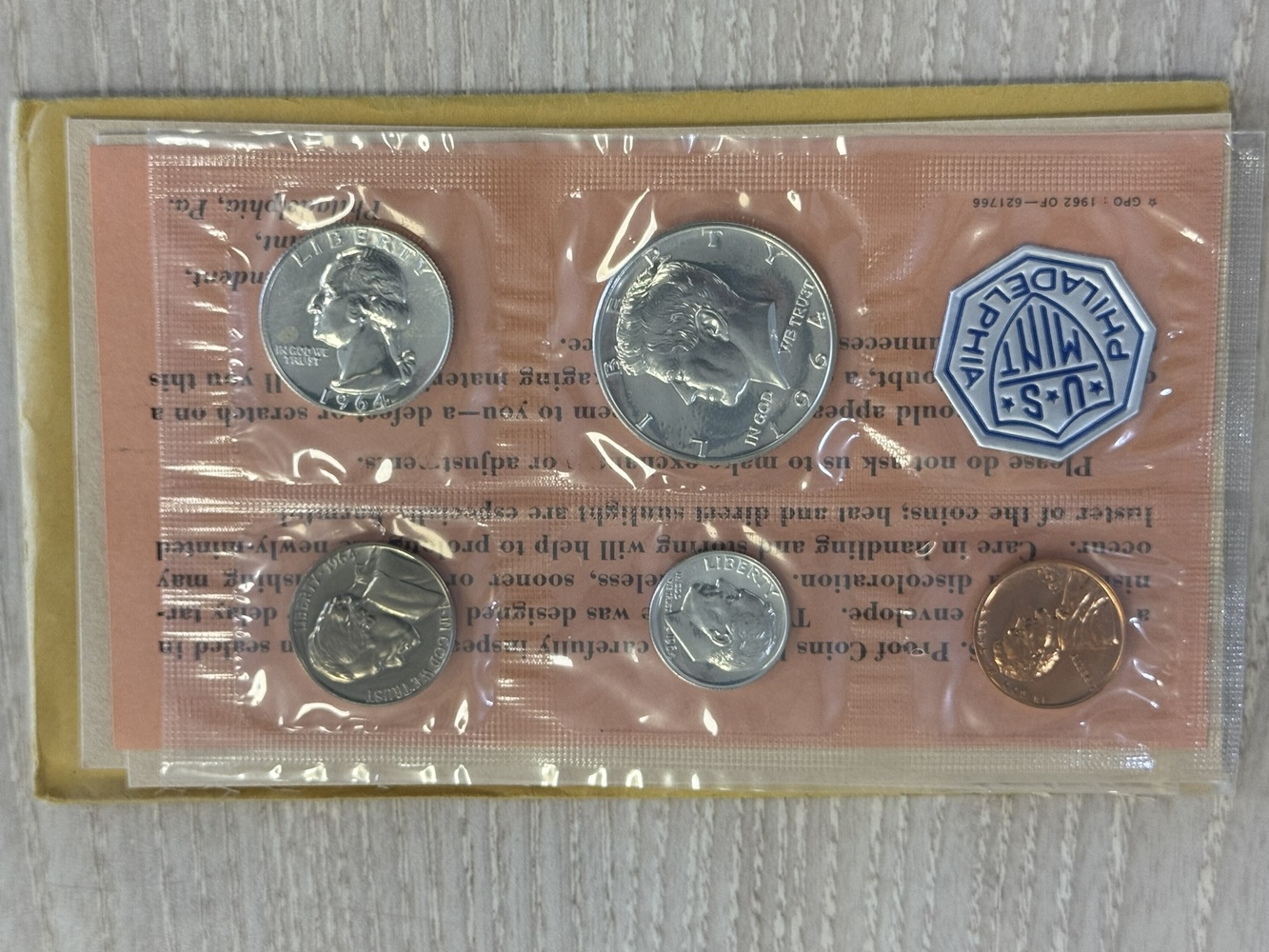 United States 1964 U.S. Mint Proof 5 Coin Set | Heartland Pawn & Jewelry