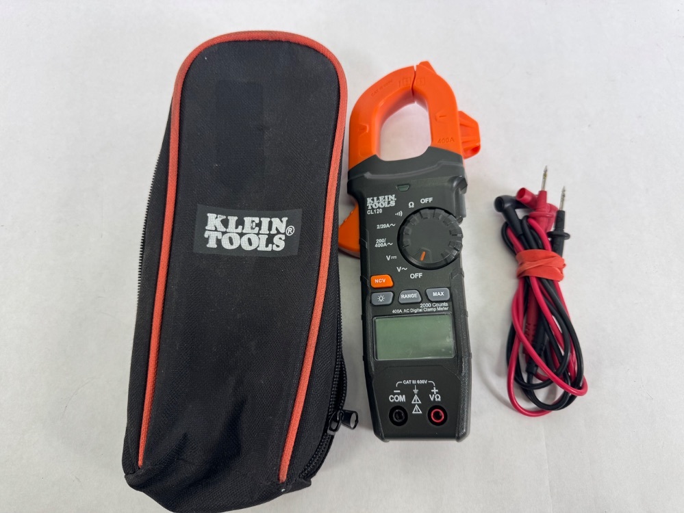 Klein CL120 Clamp-on Multimeter W/Case | Heartland Pawn & Jewelry