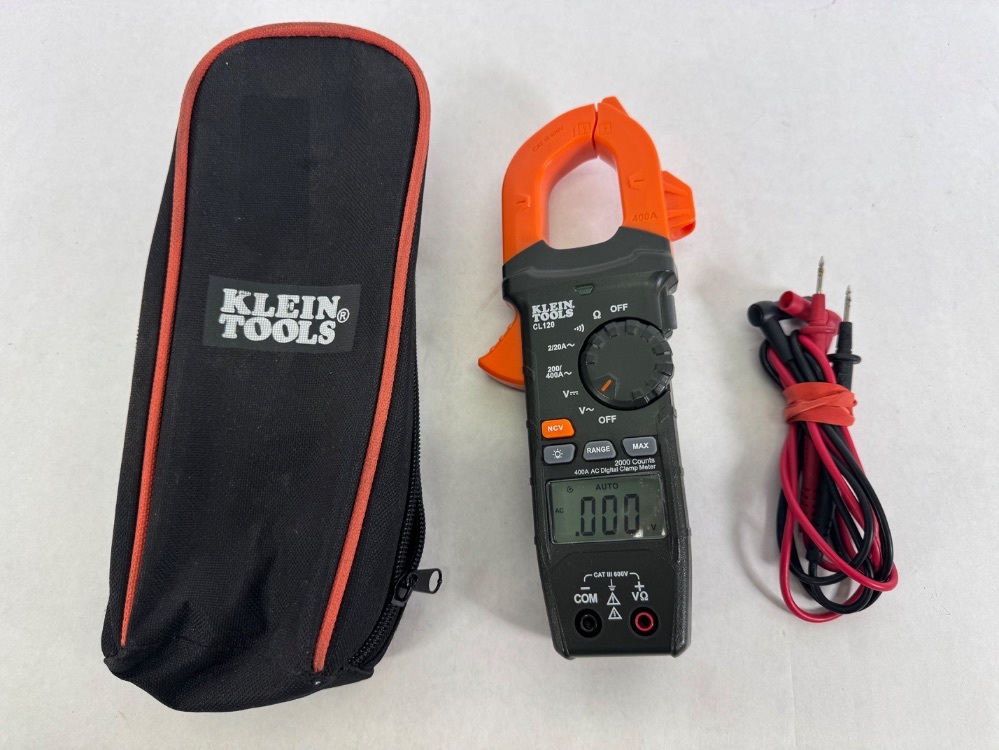 Klein CL120 Clamp-on Multimeter W/Case | Heartland Pawn & Jewelry
