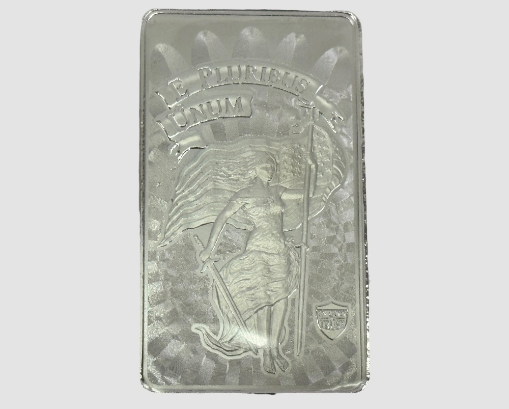 Cut Saw Mint 10 Oz Silver Unity And Liberty Bar | Heartland Pawn & Jewelry
