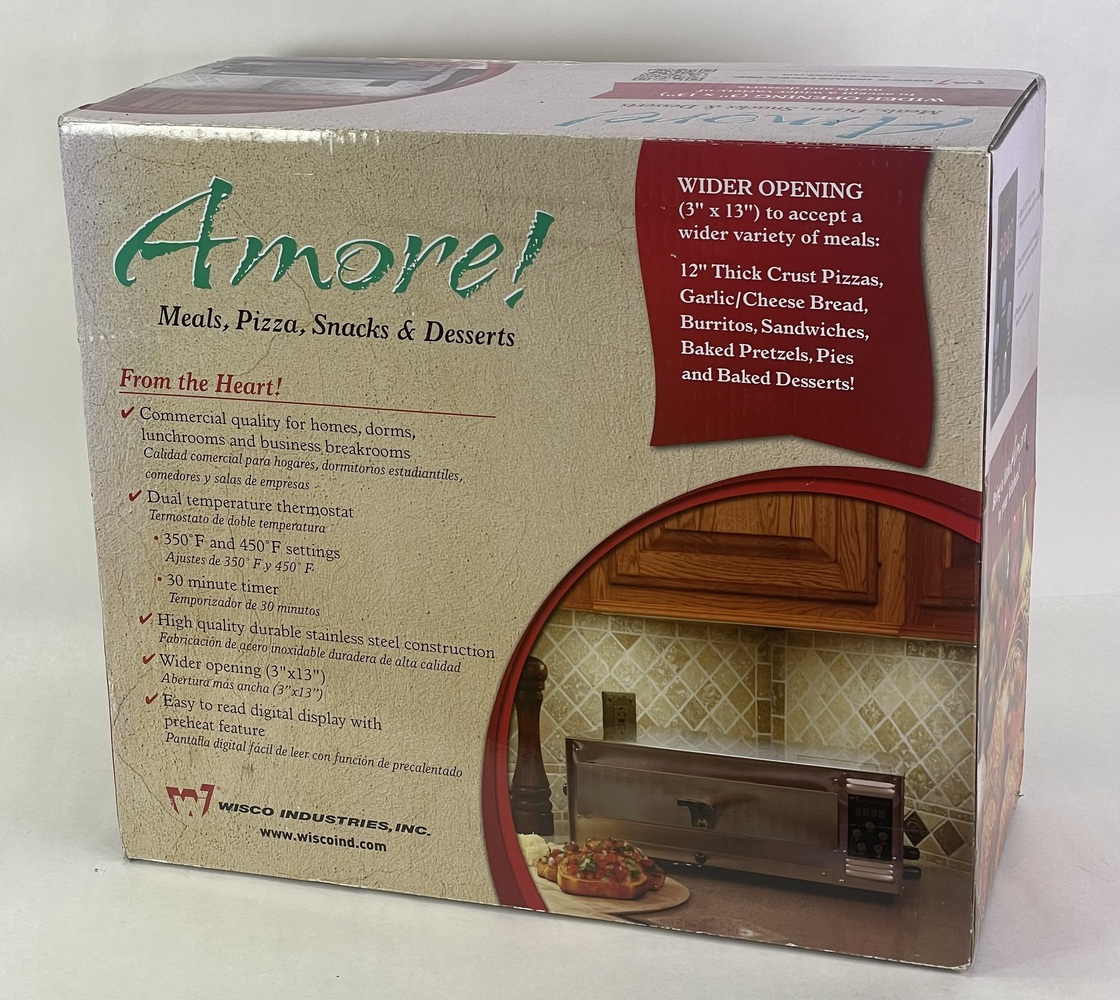 Wisco Industries Model 425C Commercial Pizza Oven W/Digital Controls ...