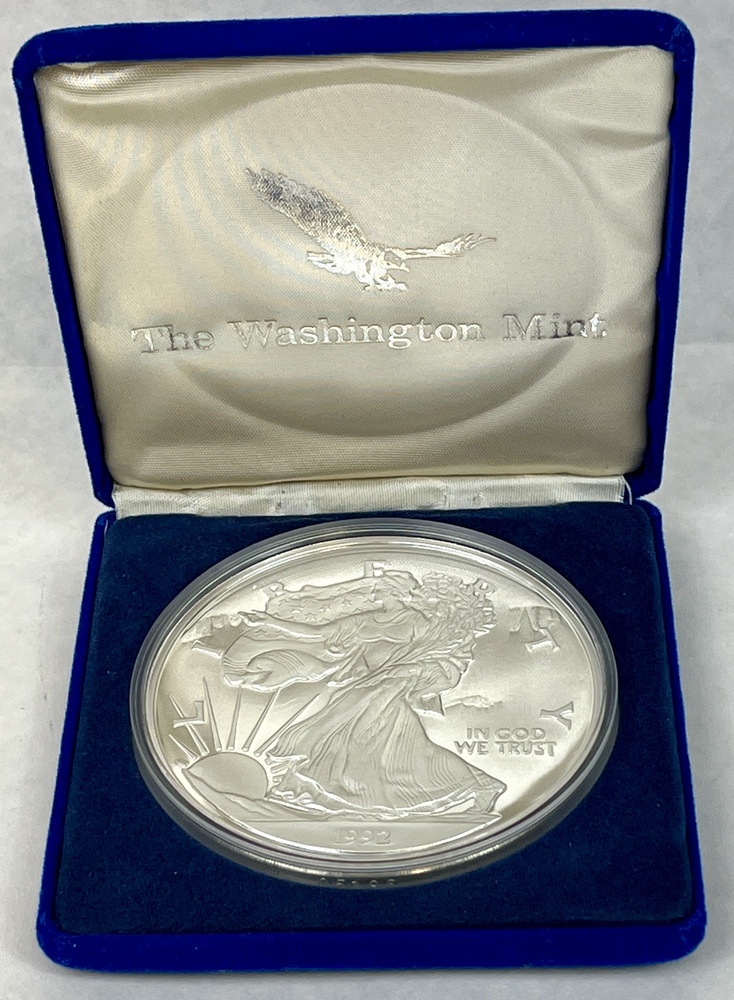 The Washington Mint One Half Pound of Silver .999 Round | Heartland ...