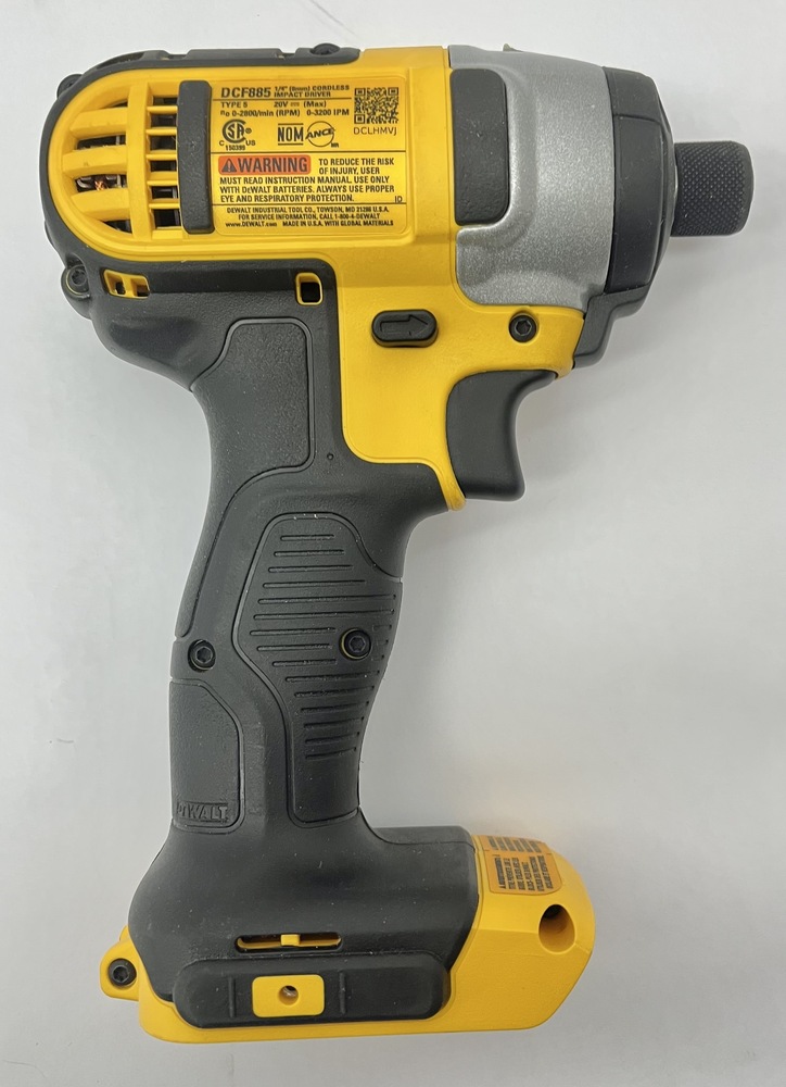 Dewalt DCF885 1/4" 20V Cordless Impact Driver- Tool Only | Heartland ...