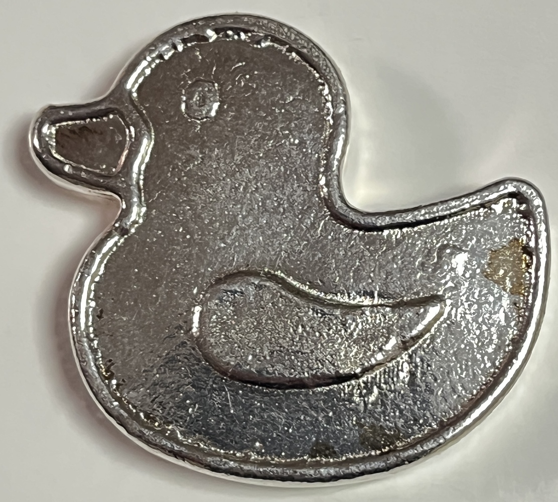 Yeagers Poured Silver 3oz .999 Fine Silver Duck | Heartland Pawn & Jewelry