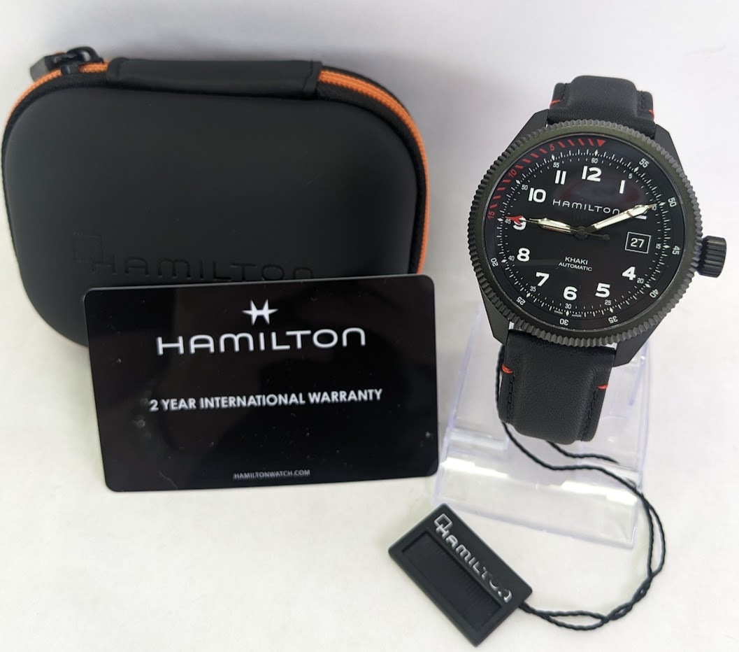 Hamilton Khaki Aviation Takeoff Air Zermatt Auto H76695733 | Heartland ...