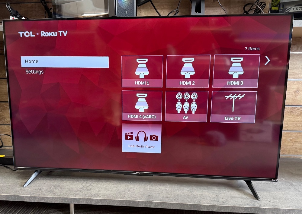 TCL 55” Class S4 (55S451) 4K UHD HDR Smart TV | Heartland Pawn & Jewelry