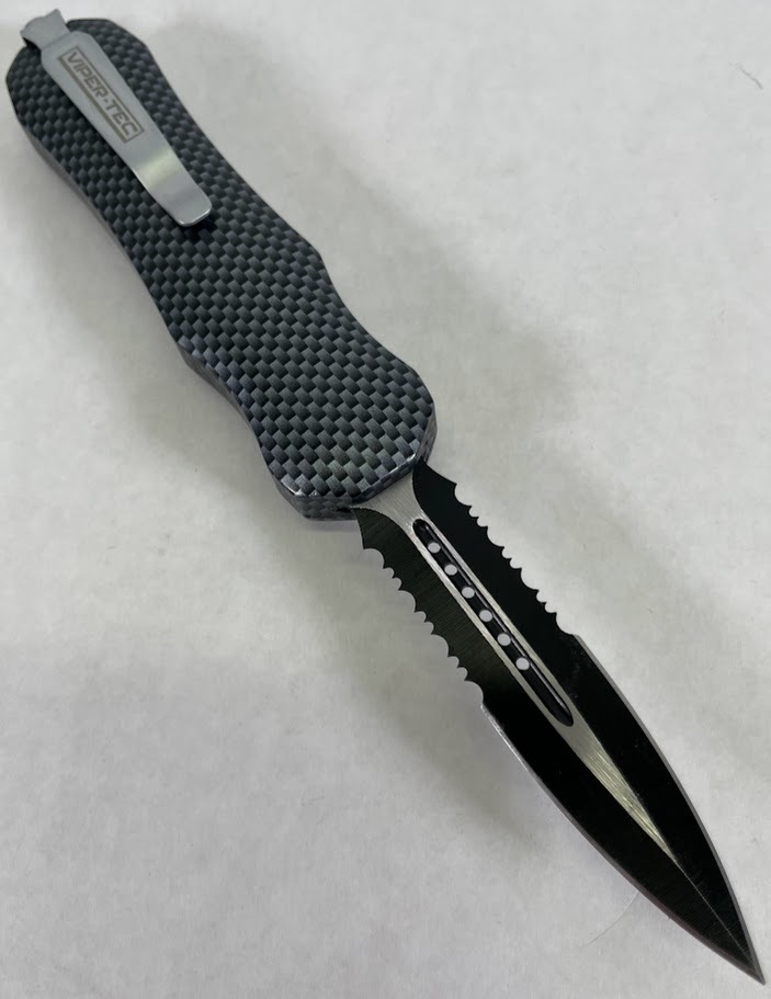 Viper Tec Carbon Fiber OTF Knife | Heartland Pawn & Jewelry