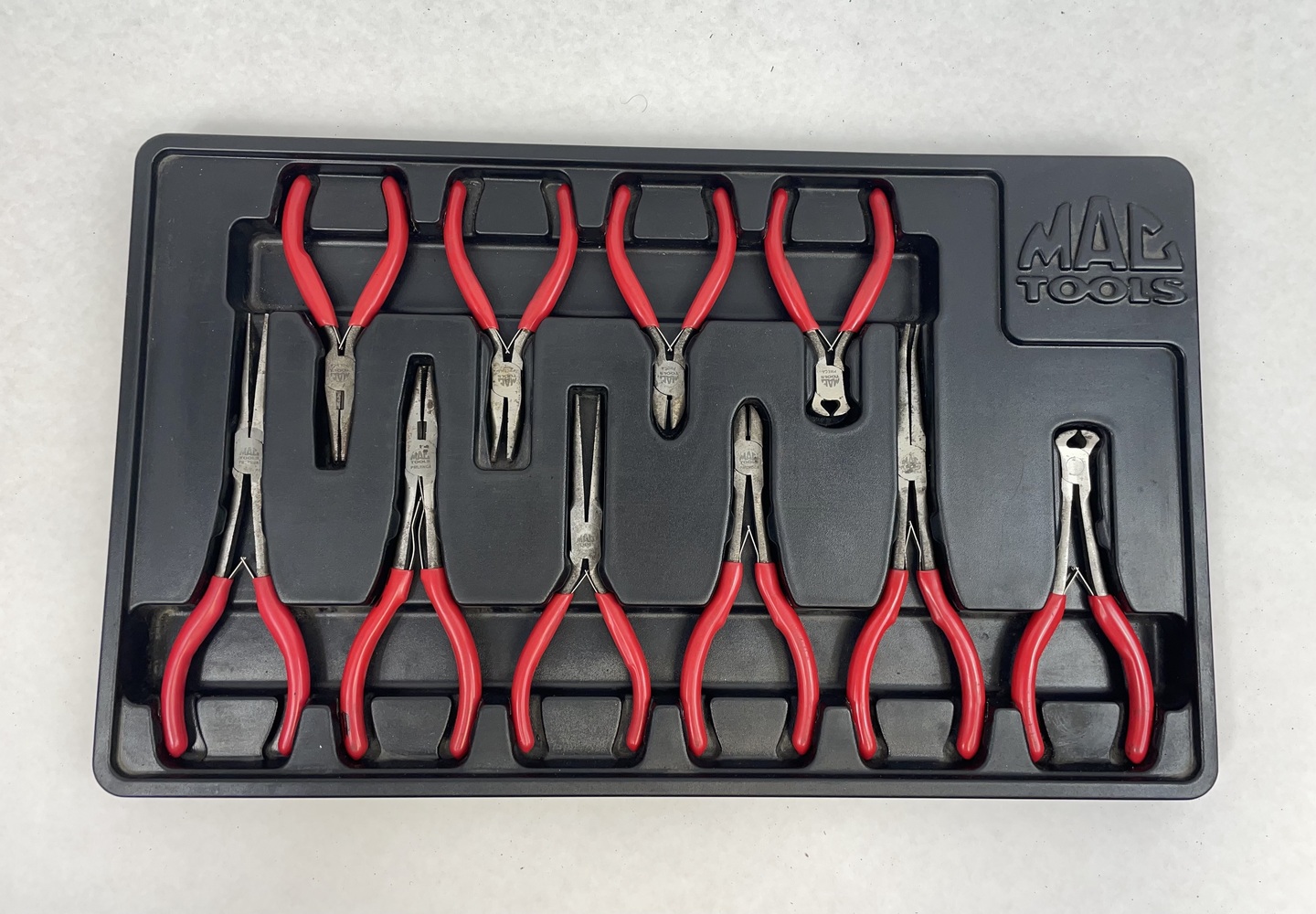 Mac Tools PS10MAG 10-Piece Precision Plier Set Red | Heartland Pawn ...