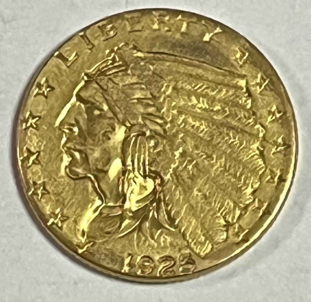 1925 Indian Liberty Head $2-1/2 Gold Coin | Heartland Pawn & Jewelry
