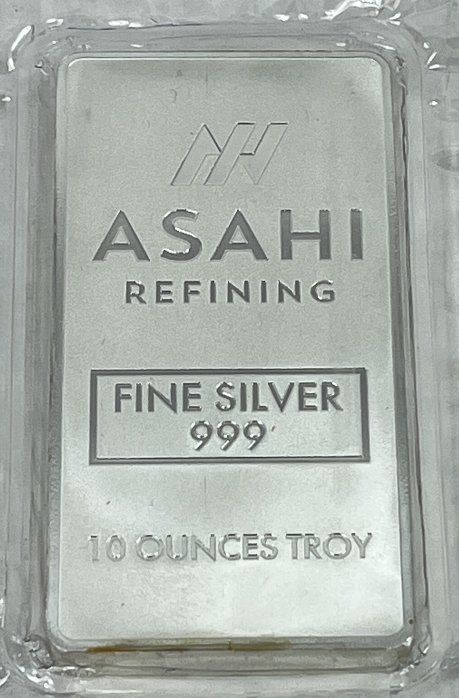Asahi Refining 10oz .999 Fine Silver Bar | Heartland Pawn & Jewelry