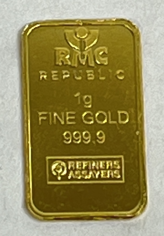 RMC Republic 1G .999 Fine Gold Bar | Heartland Pawn & Jewelry