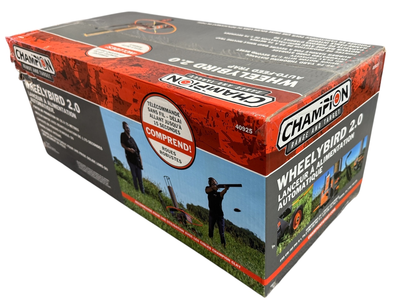 Champion 40925 WheelyBird 2.0 Auto Feed Trap Thrower -NEW | Heartland ...