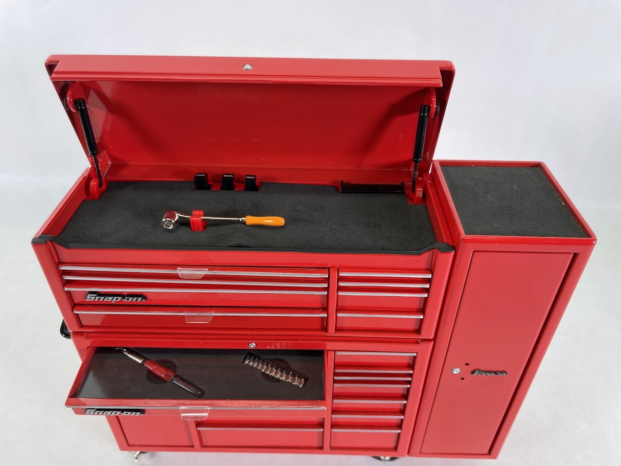 Snap-On Salesman Sample Mini Diecast Rolling Tool Chest KRA5208 KRA5012 ...