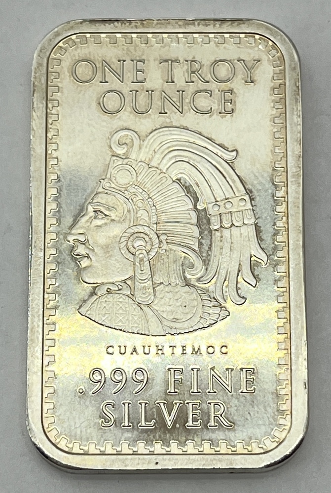 1oz .999 Fine Silver Bar "Aztec" | Heartland Pawn & Jewelry