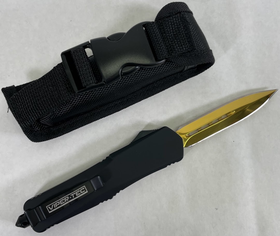 Viper Tec Black Ghost OTF Gold Blade | Heartland Pawn & Jewelry