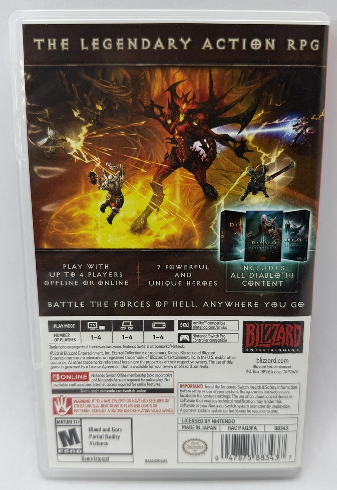 Diablo III Eternal Collection (Nintendo, Switch) | Heartland Pawn & Jewelry