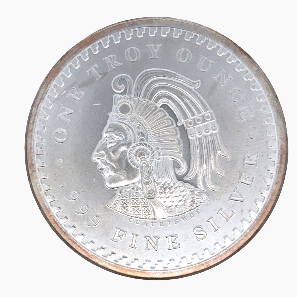 Generic Aztec Indian 1-Oz .999 Silver Round | Heartland Pawn & Jewelry